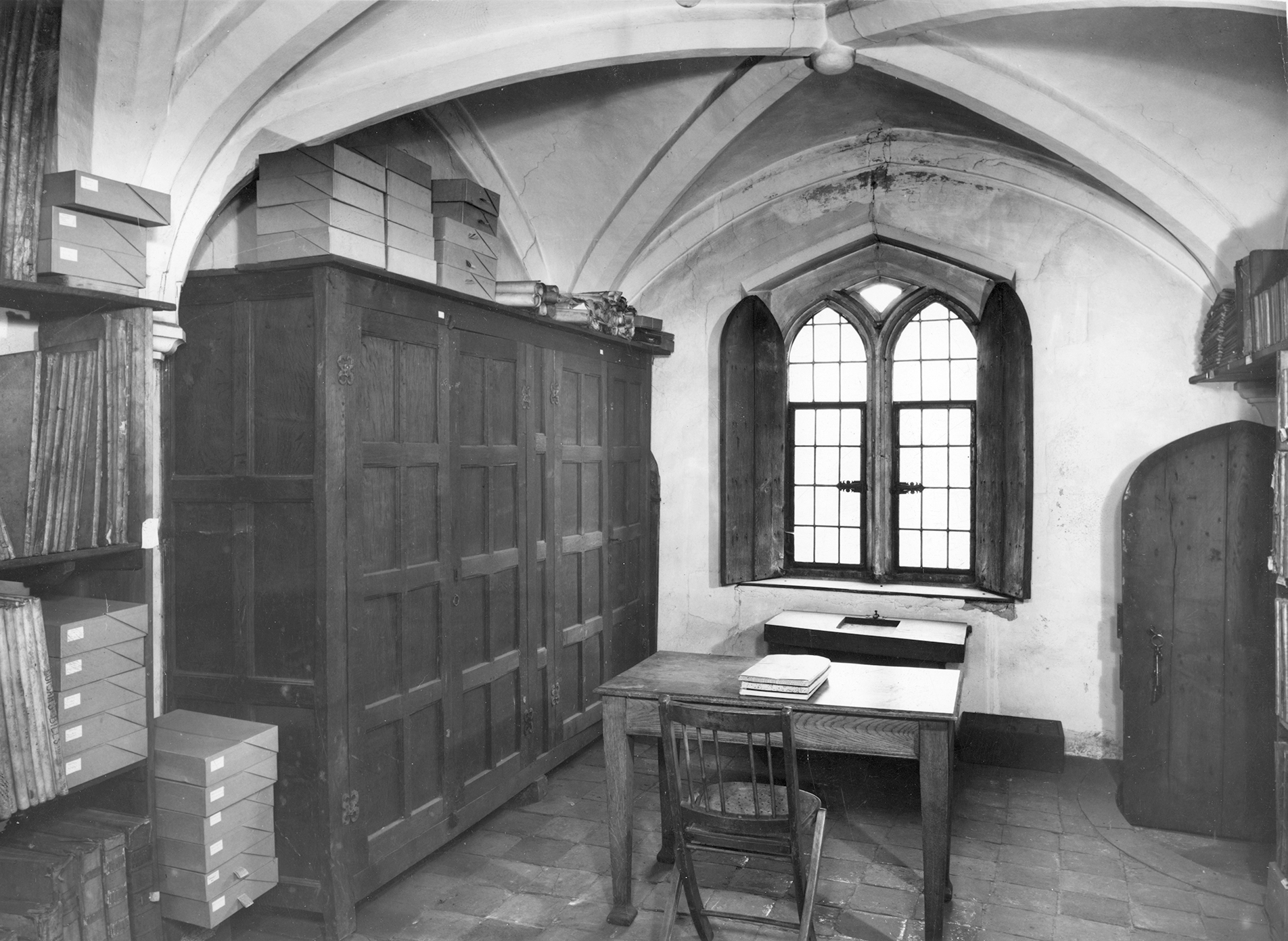 Muniment Room | Queens' College History Archive
